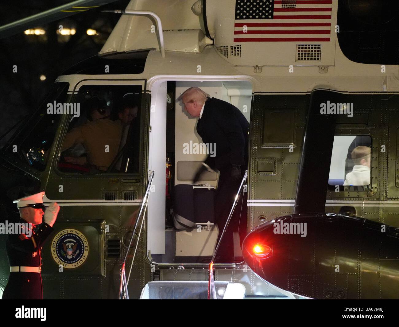 March 2, 2025, Washington, District of Columbia, USA: ELON MUSK departs ...