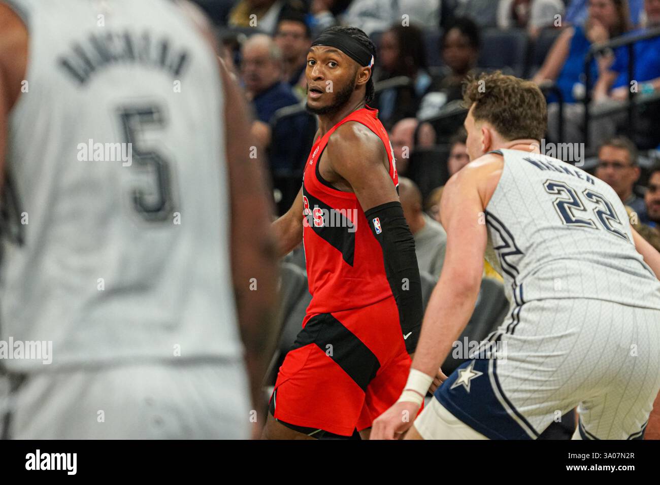 Orlando, Florida, USA, March 2, 2025, Toronto Raptors guard Immanuel ...