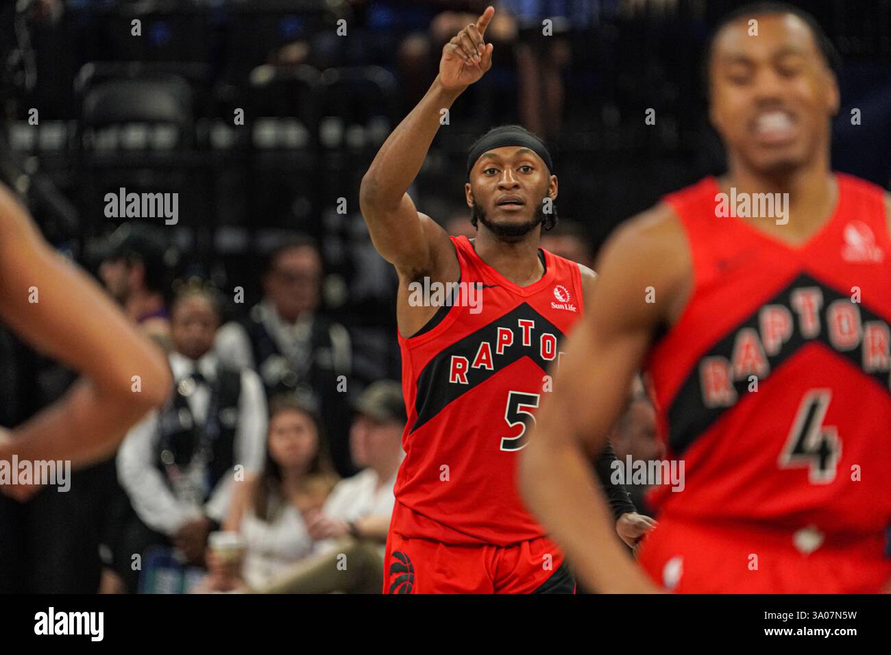 Orlando, Florida, USA, March 2, 2025, Toronto Raptors guard Immanuel ...