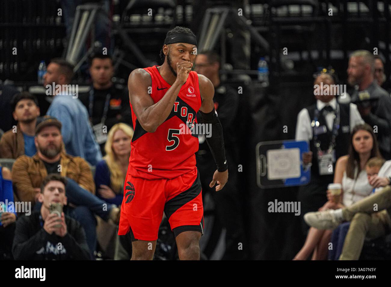 Orlando, Florida, USA, March 2, 2025, Toronto Raptors guard Immanuel ...