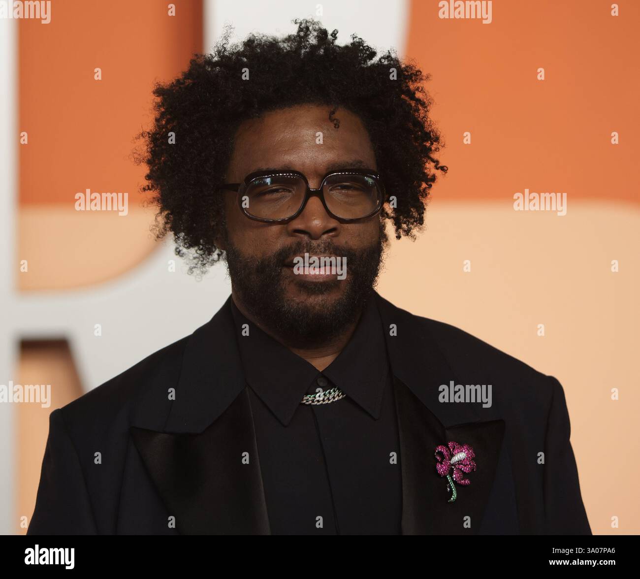 Beverly Hills, USA. 02nd Mar, 2025. Questlove attends the 2025 Vanity ...