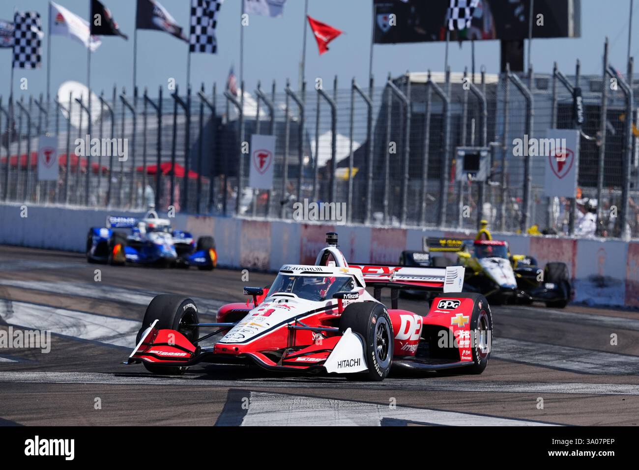 ST. PETERSBURG, FL - MARCH 02: IndyCar driver Scott McLaughlin (3 ...