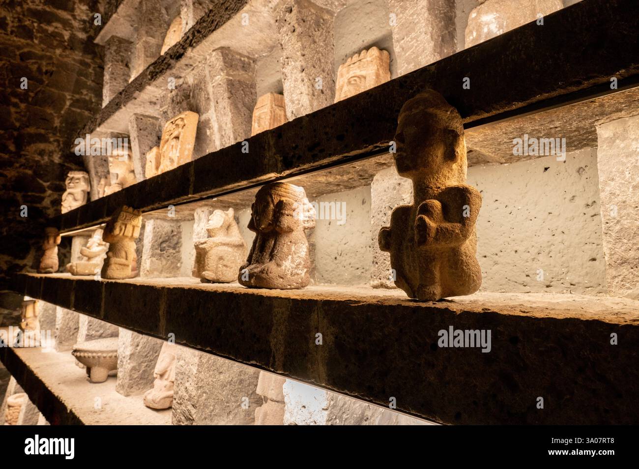 The stone structure resembles a stepped pyramid, showcasing ancient ...