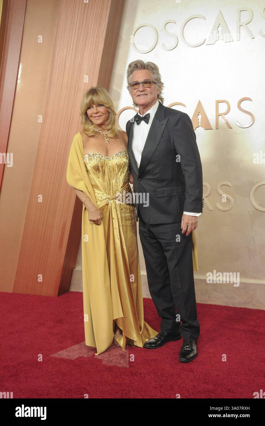 Ca. 02nd Mar, 2025. Goldie Hawn, Kurt Russell at arrivals for The 97th ...