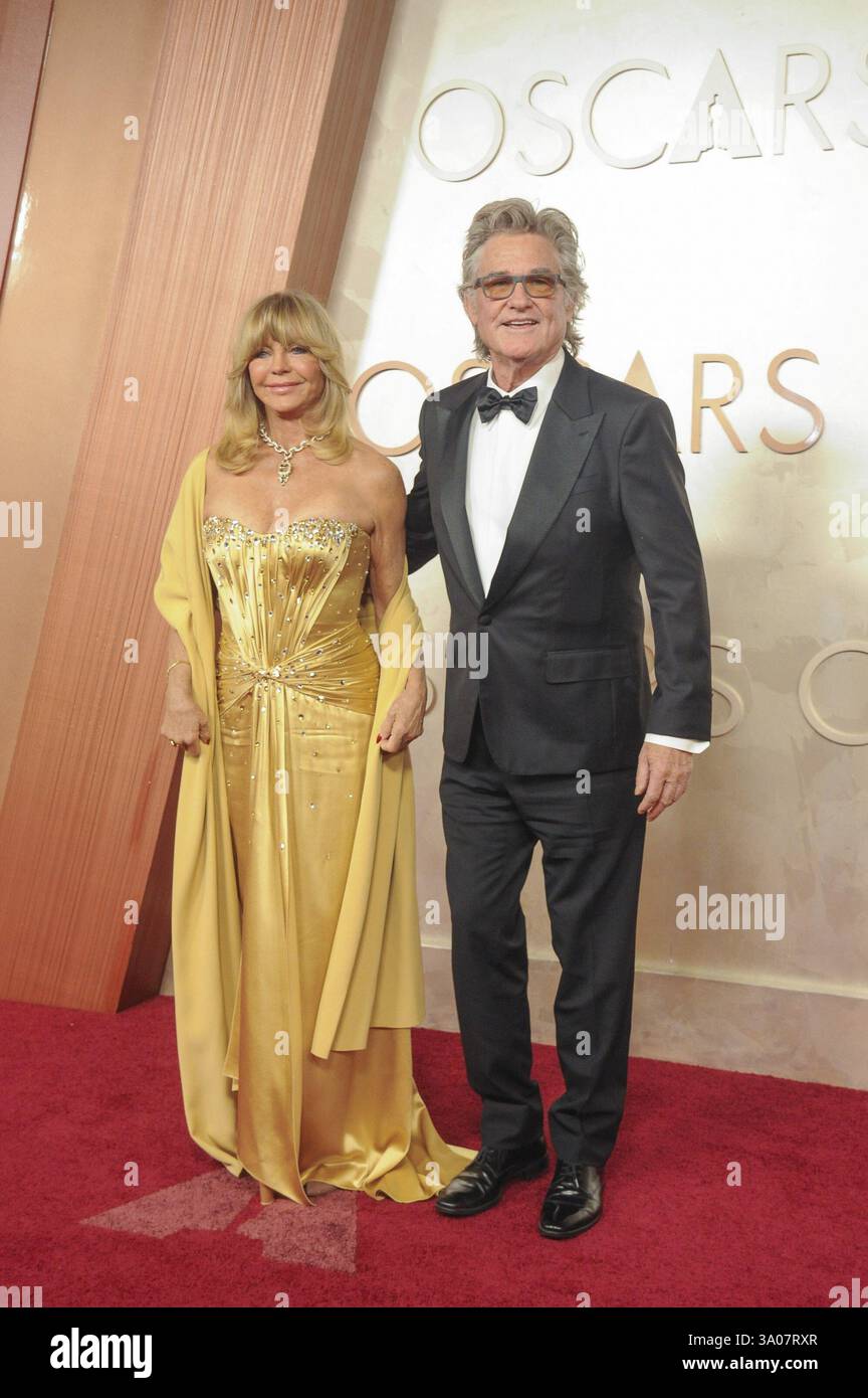 Ca. 02nd Mar, 2025. Goldie Hawn, Kurt Russell at arrivals for The 97th ...