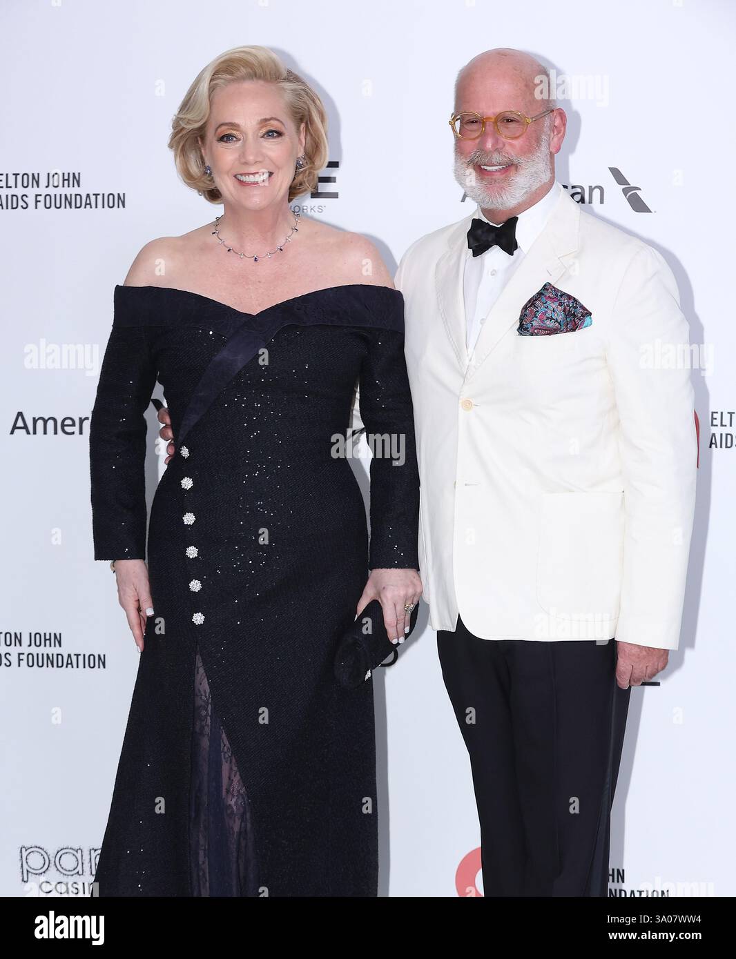 West Hollywood, USA. 02nd Mar, 2025. Emma Kane, Ian Rosenblatt attends ...