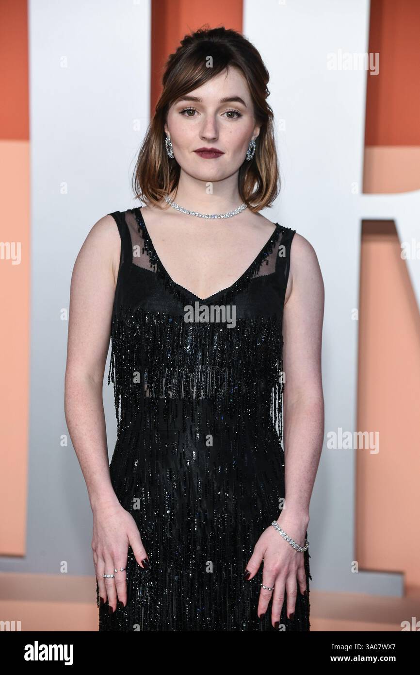 USA. 02nd Mar, 2025. Kaitlyn Dever walking on the red carpet at the ...