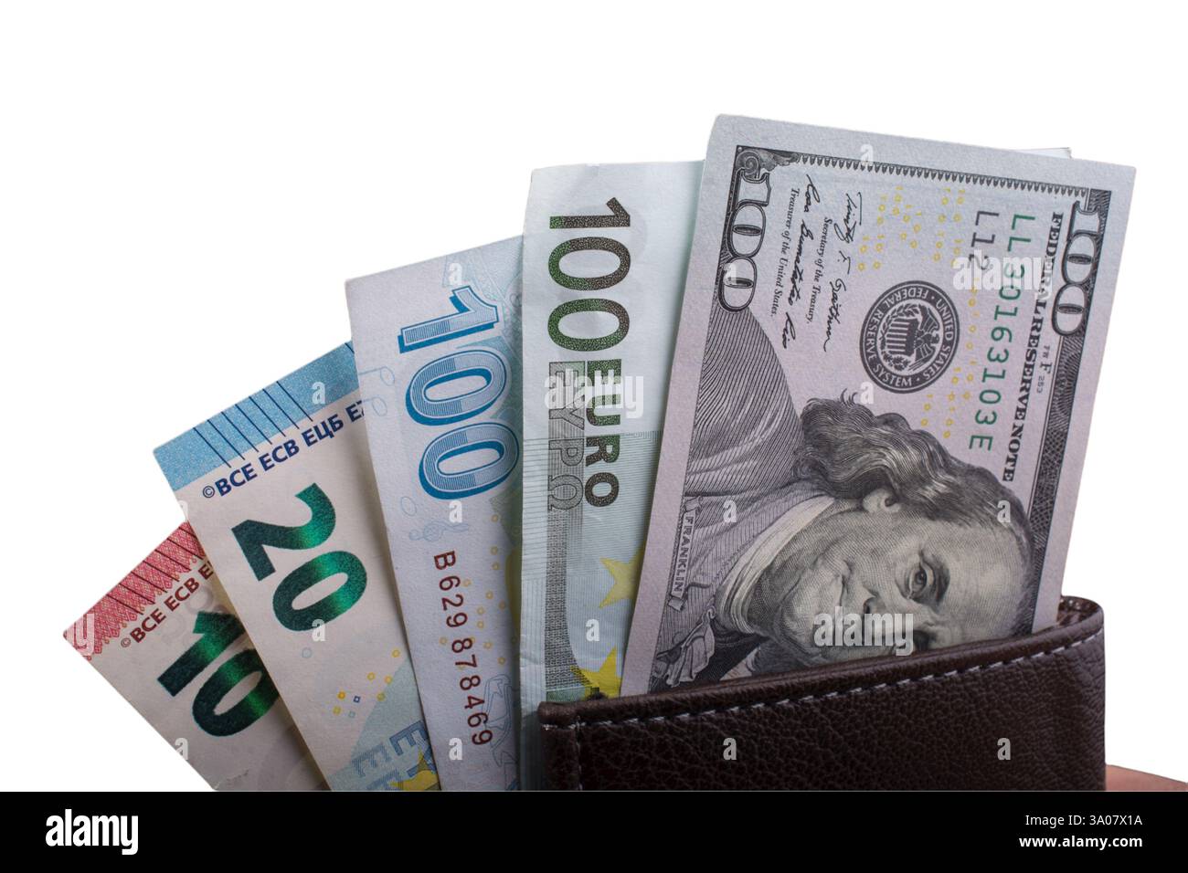 nternational currencies background. Money from different countries ...