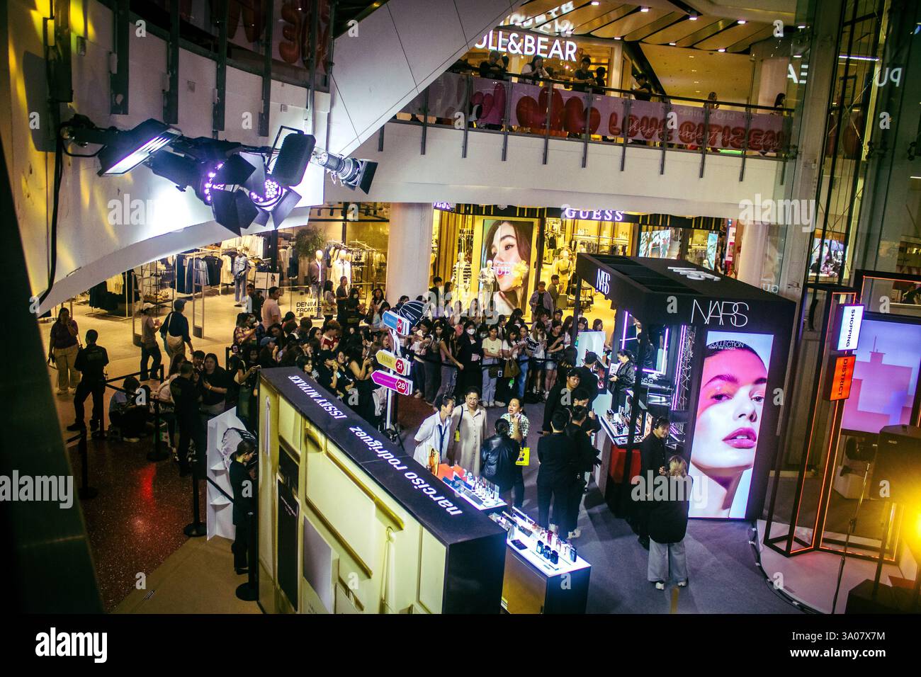 Bangkok, Thailand, March 01, 2025 CentralWorld is a shopping mall in Bangkok. It is one of the ...