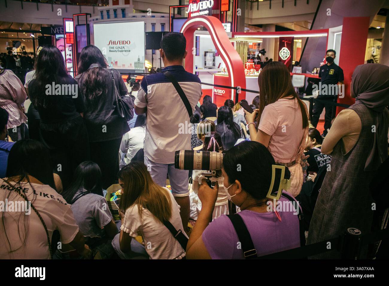 Bangkok, Thailand, March 01, 2025 CentralWorld is a shopping mall in Bangkok. It is one of the ...