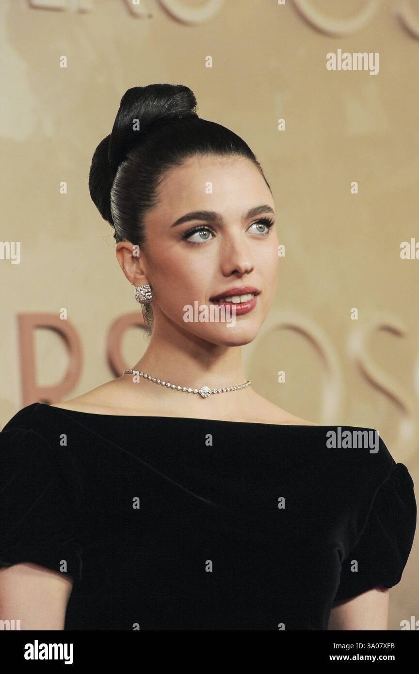 Ca. 02nd Mar, 2025. Margaret Qualley at arrivals for The 97th Academy ...