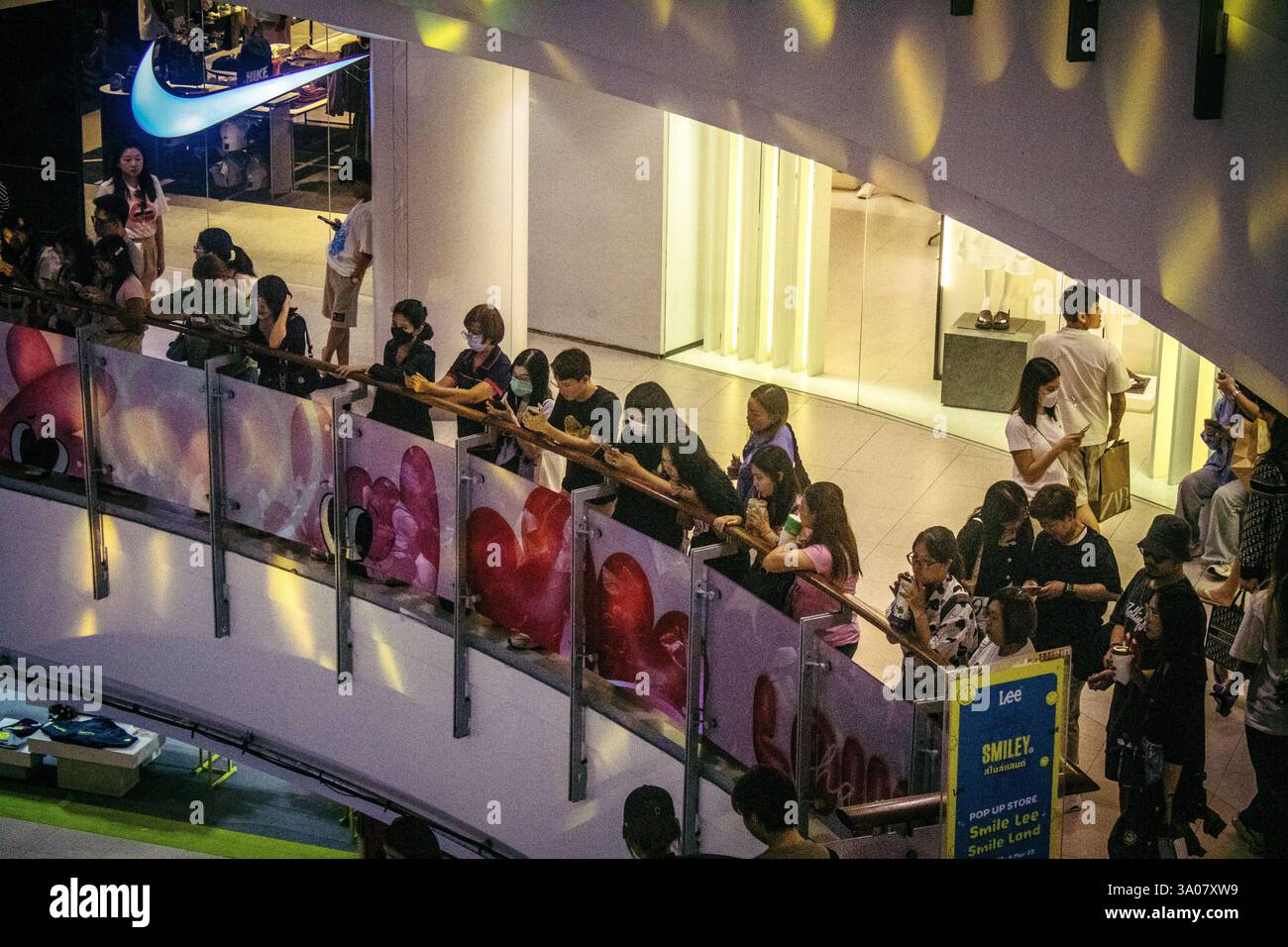 Bangkok, Thailand, March 01, 2025 CentralWorld is a shopping mall in Bangkok. It is one of the ...