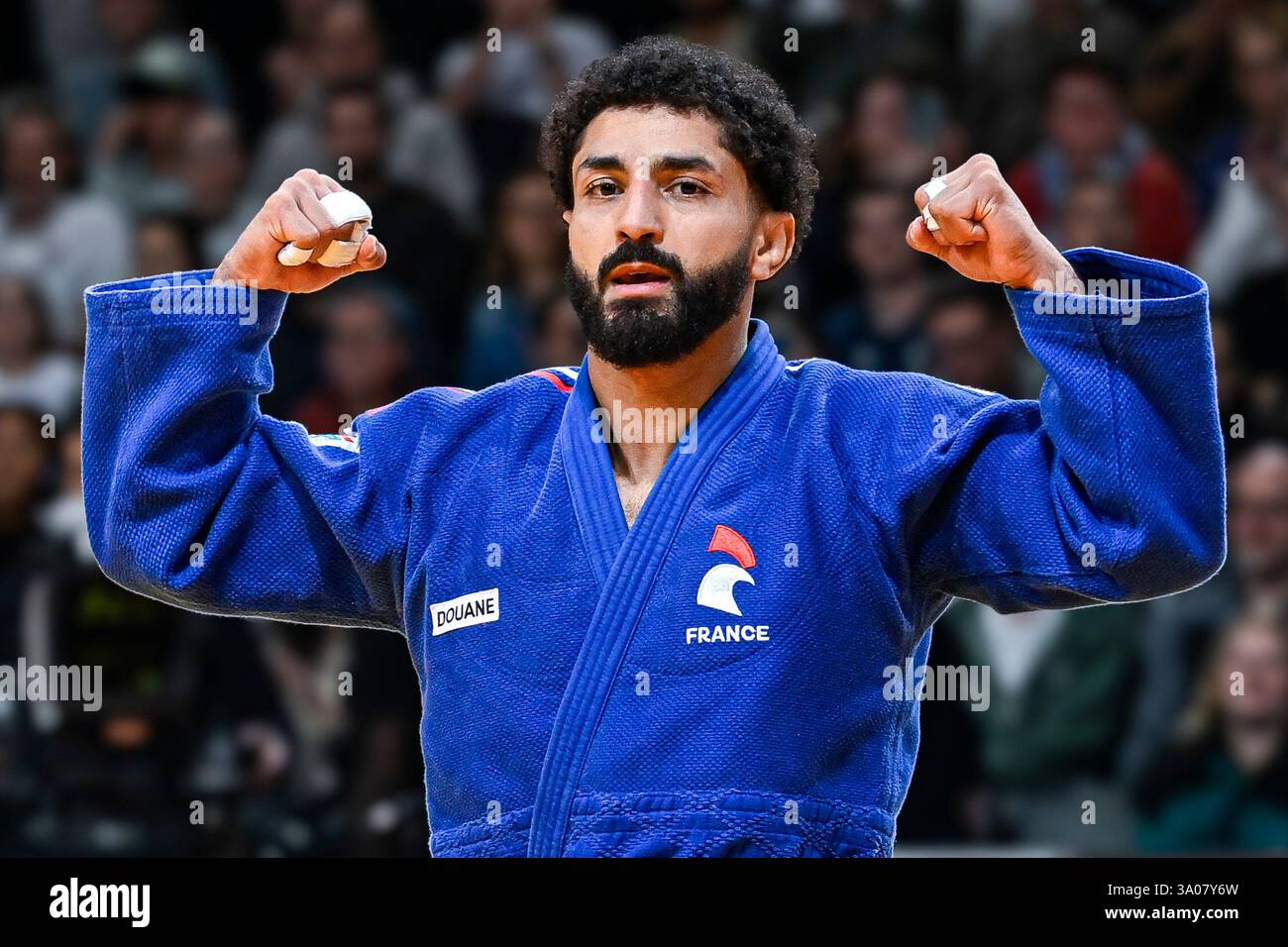 Paris, France. 01st Feb, 2025. Walide Khyar during the Paris Grand Slam ...