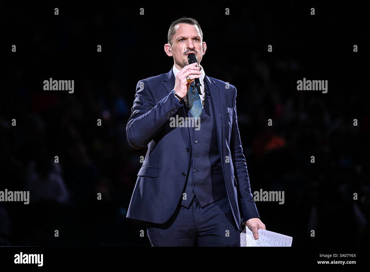 Paris, France. 01st Feb, 2025. Frederic Lecanu during the Paris Grand ...