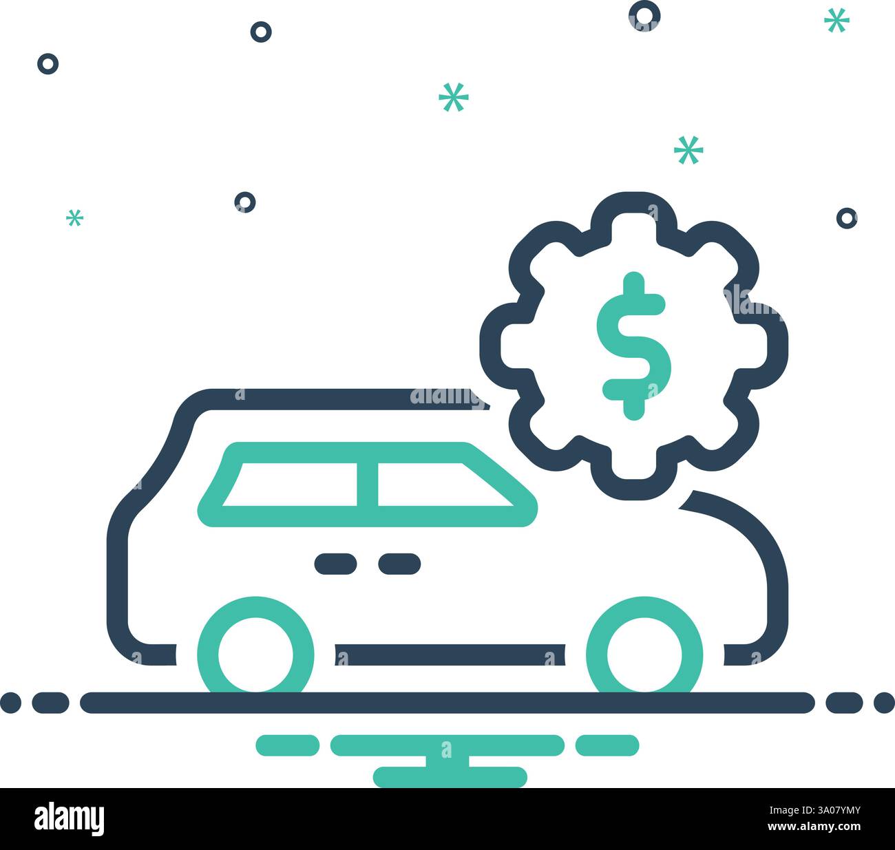 Icon for servicing costs, servicing Stock Vector Image & Art - Alamy