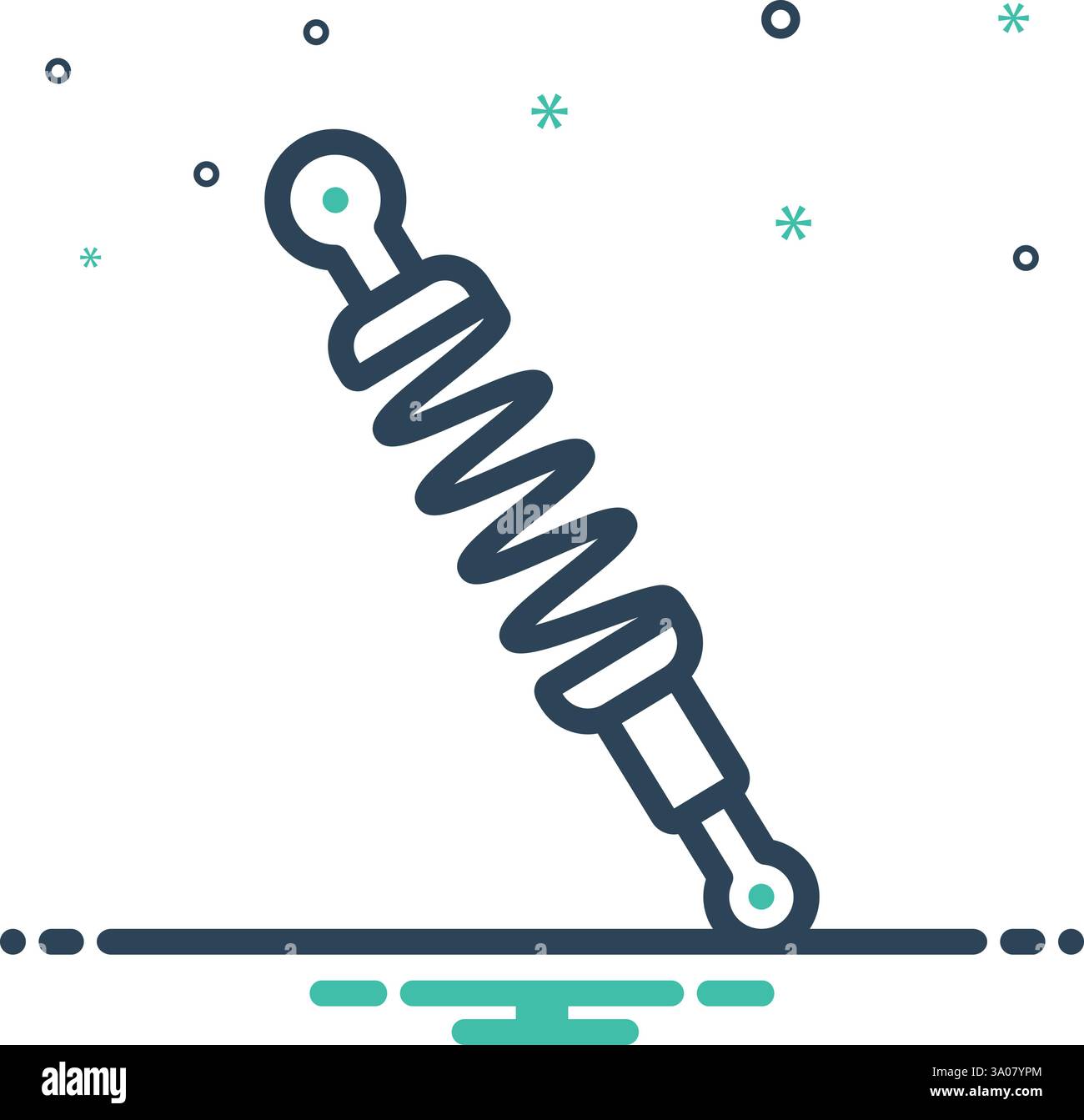 Icon for spring shock, spare parts Stock Vector Image & Art - Alamy