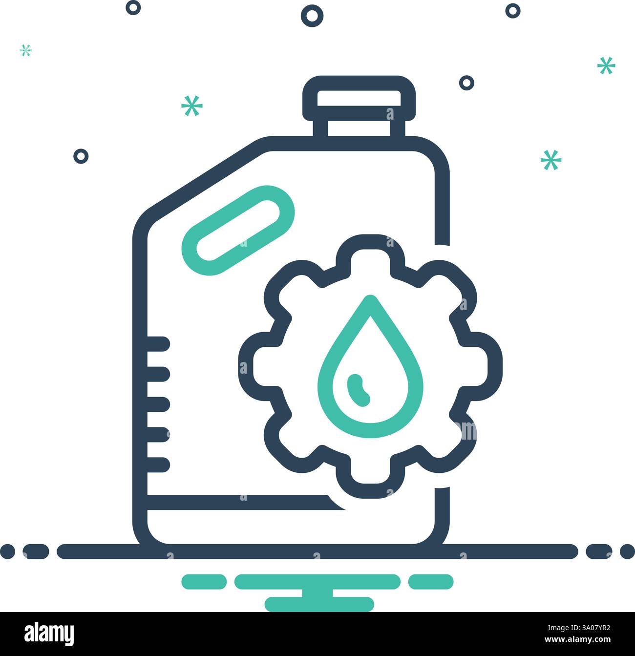 Icon for engine oil, oil canister Stock Vector Image & Art - Alamy