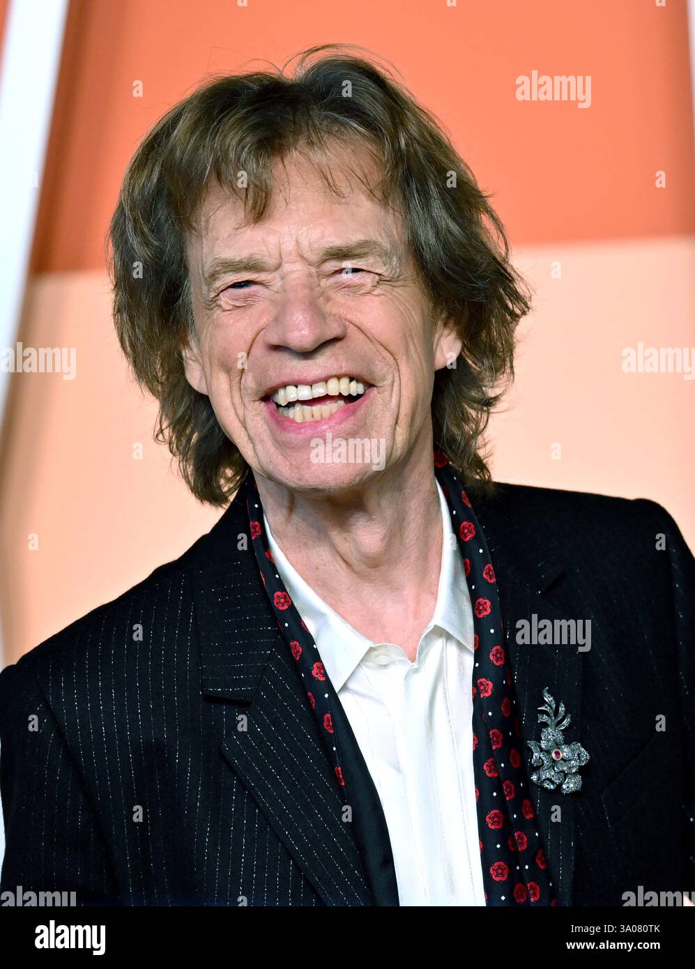 Beverly Hills, United States. 02nd Mar, 2025. Mick Jagger of The ...