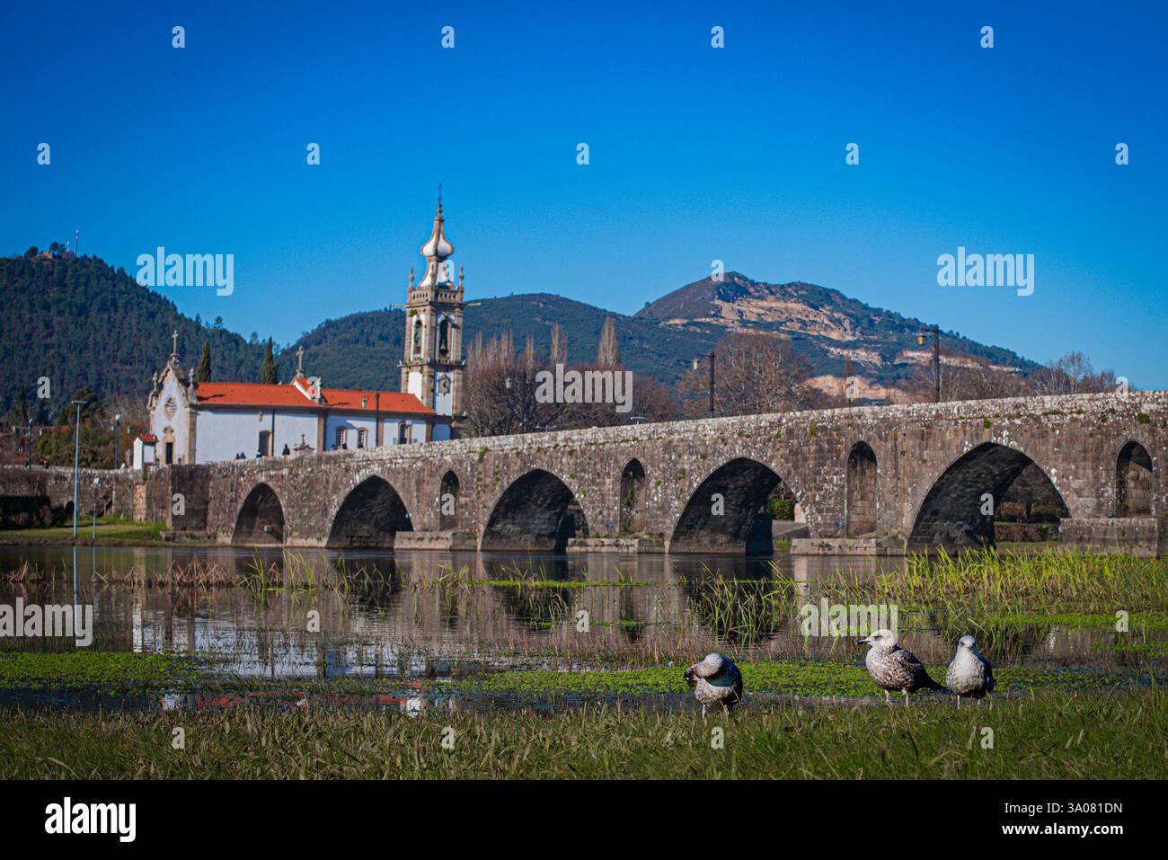 Scenic View of Ponte Romana and Santo António Church - Ponte de Lima ...