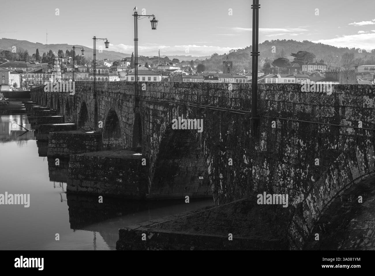 Ponte romana bridge Black and White Stock Photos & Images - Alamy