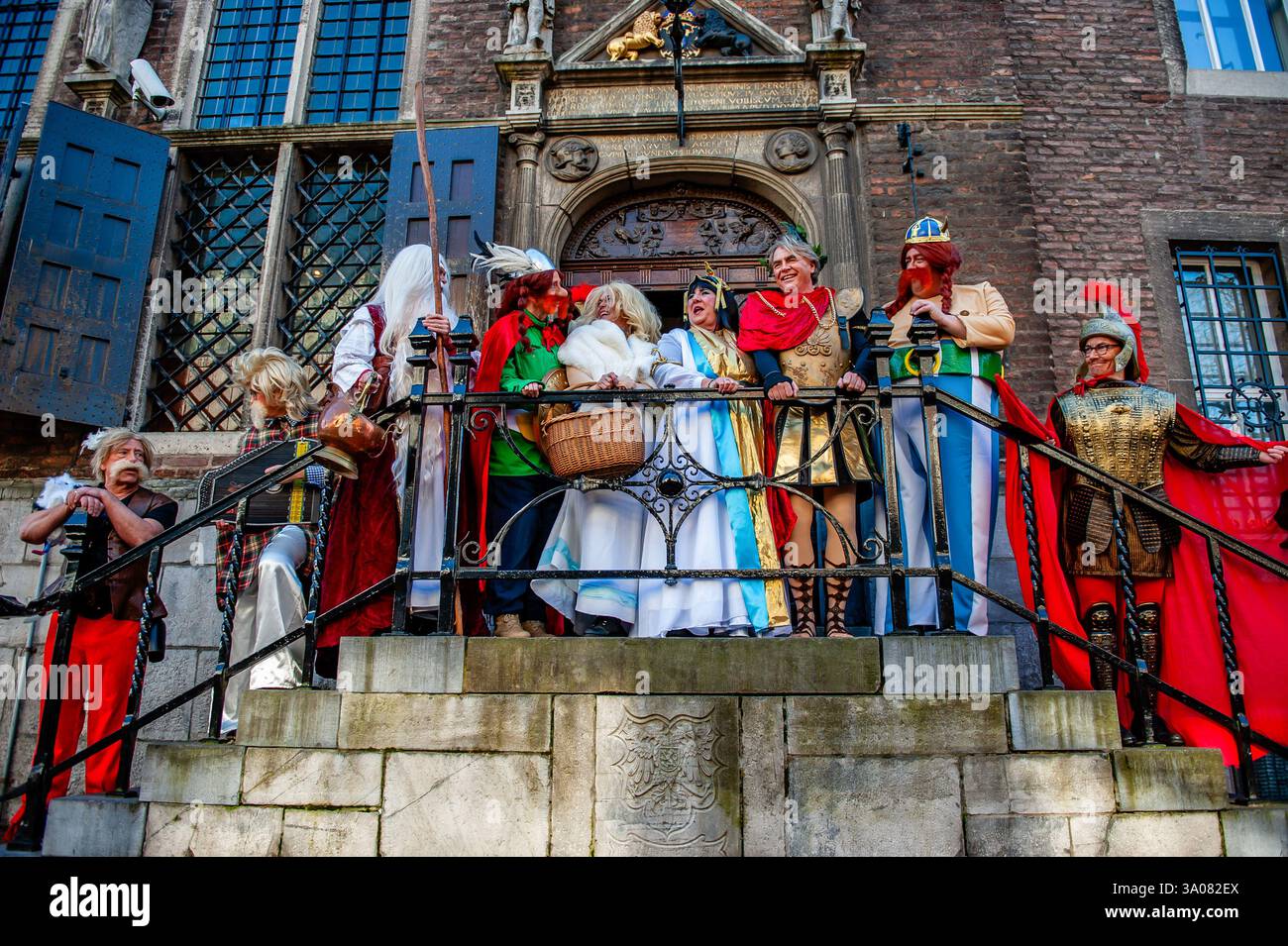 Nijmegen, Netherlands. 02nd Mar, 2025. Hubert Bruls (second from the ...