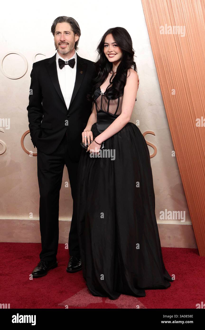 Jason Reitman mit Tochter Josephine Reitman bei der Oscar Verleihung ...