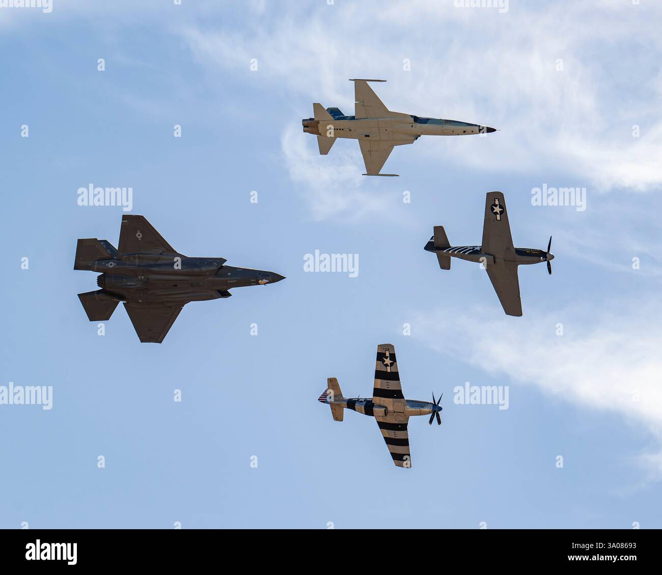 U.S. Air Force Maj. Melanie "Mach" Kluesner, pilot of the F-35A ...