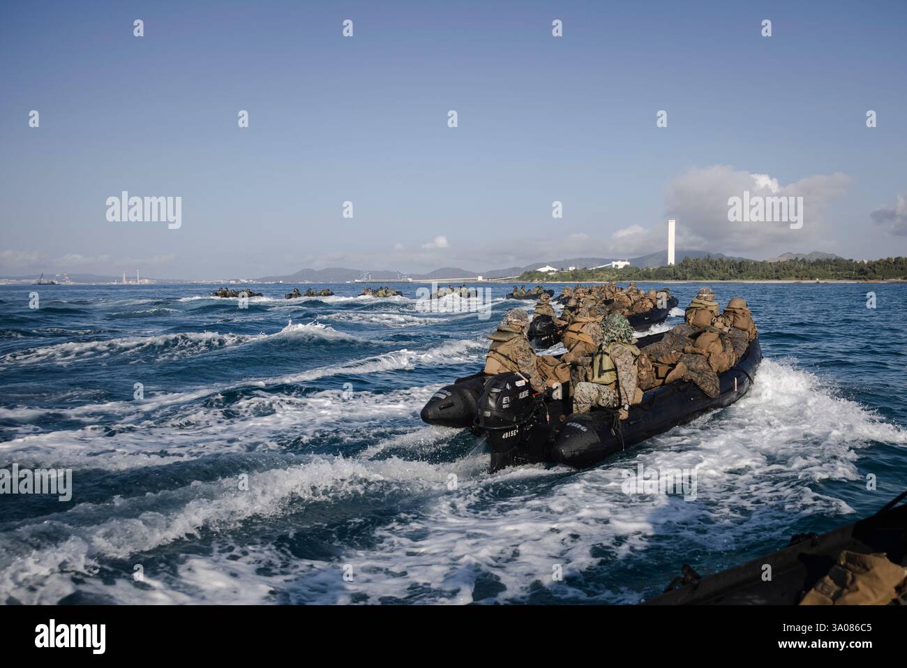 U.S. Marines with Battalion Landing Team 2/4, 31st Marine Expeditonary ...