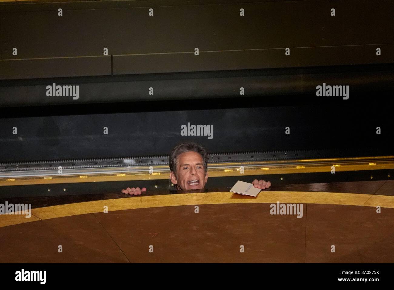 Ben Stiller presents the award for best production design during the ...