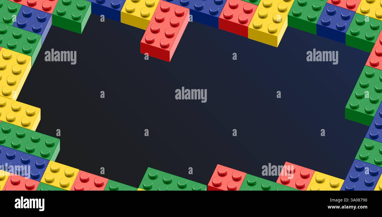 Brick toys block vector background Stock Vector Image & Art - Alamy