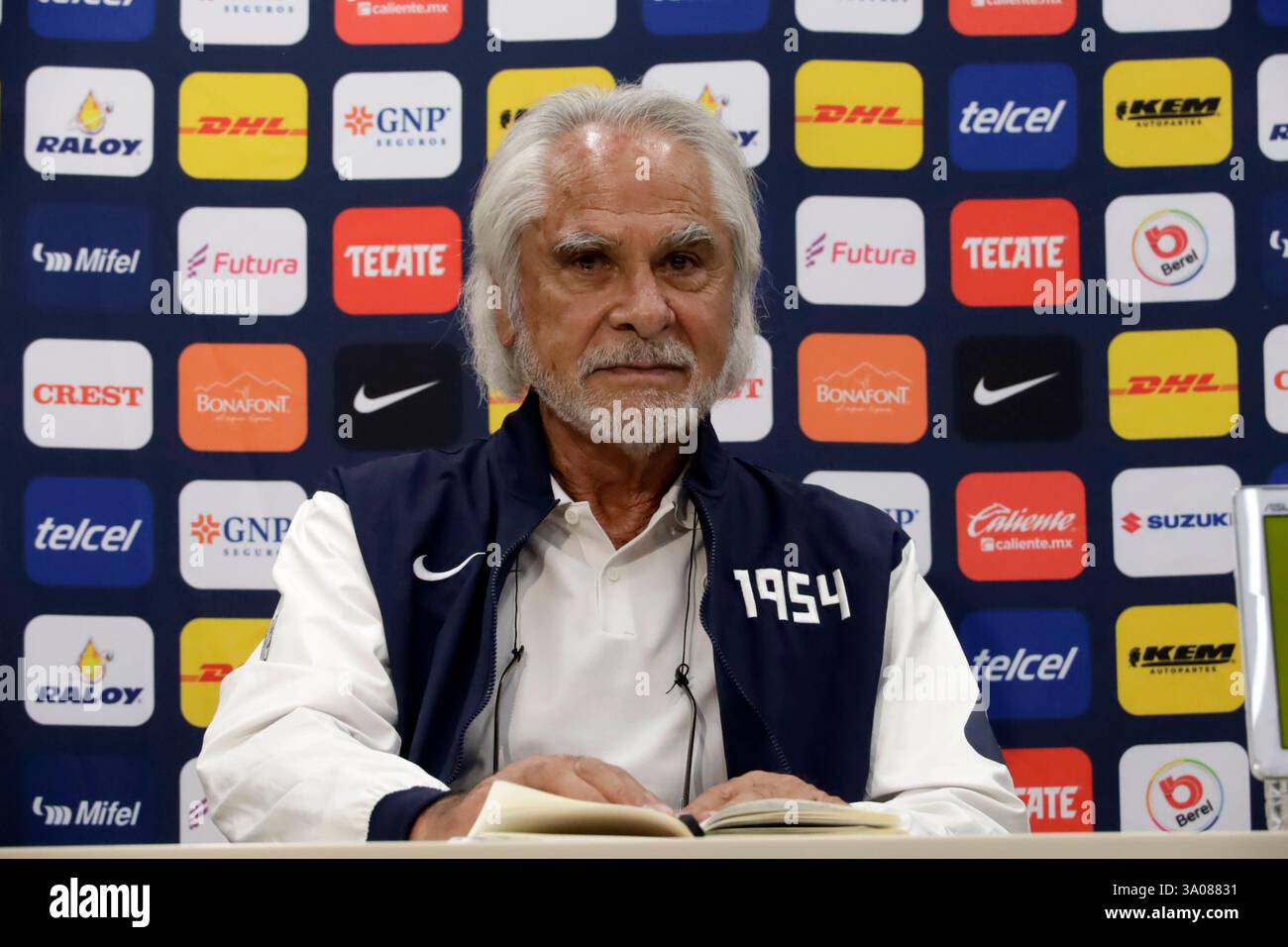 Vice-president for sports of Club Universidad Nacional, Miguel Mejia ...