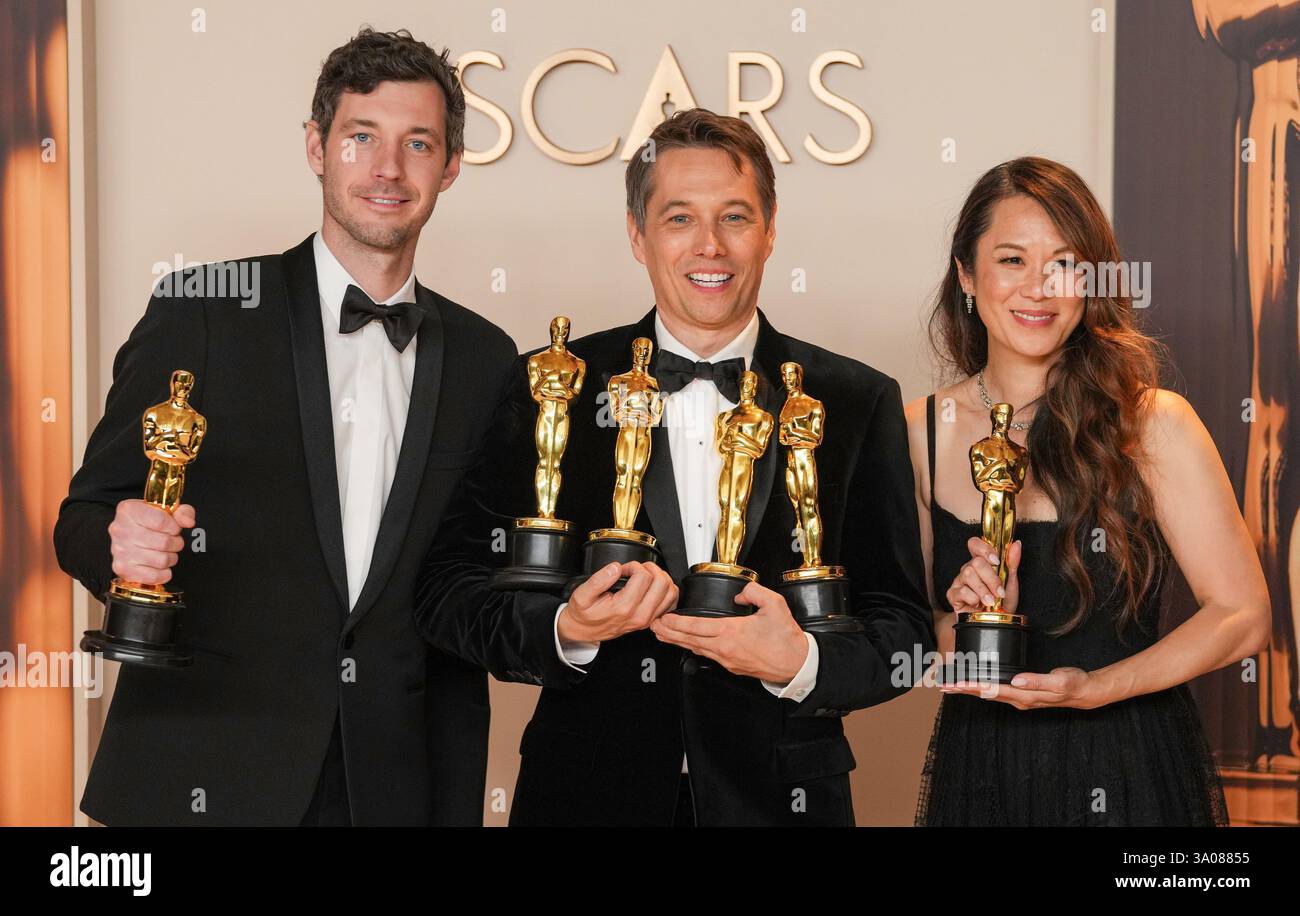 Los Angeles, United States. 03rd Mar, 2025. Alex Coco, winner of the ...