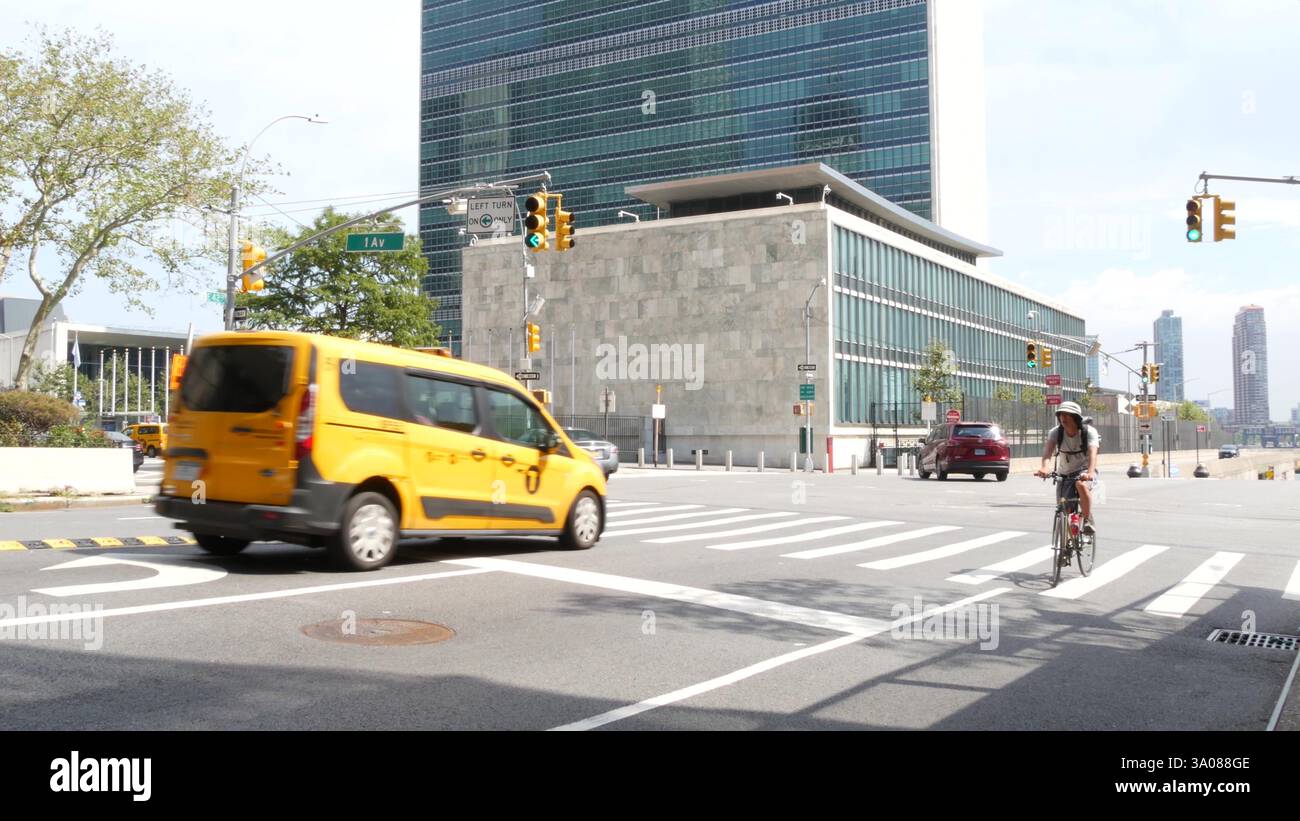 New York City, United States - 4 Sept 2023: United Nations UN ...