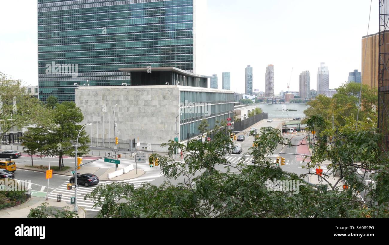 New York City, United States - 4 Sept 2023: United Nations UN ...