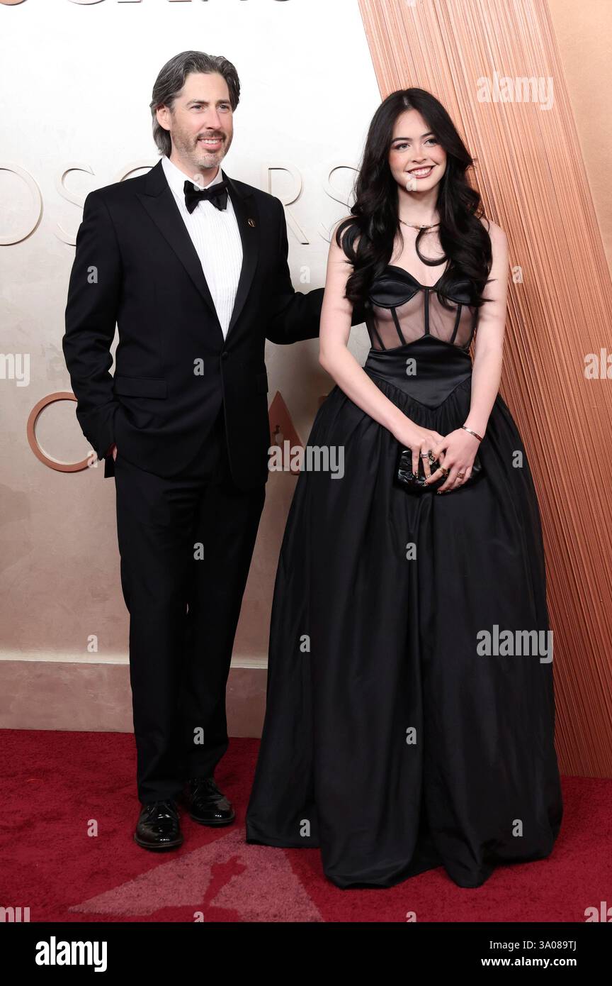 Jason Reitman mit Tochter Josephine Reitman bei der Oscar Verleihung ...