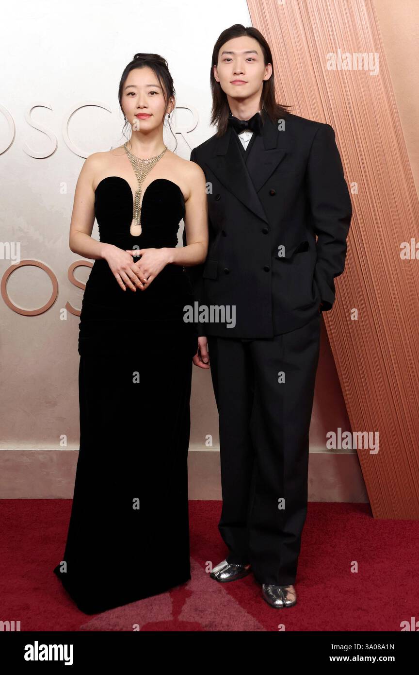 Gia Kim und Sang Heon Lee bei der Oscar Verleihung 2025 / 97th Annual ...