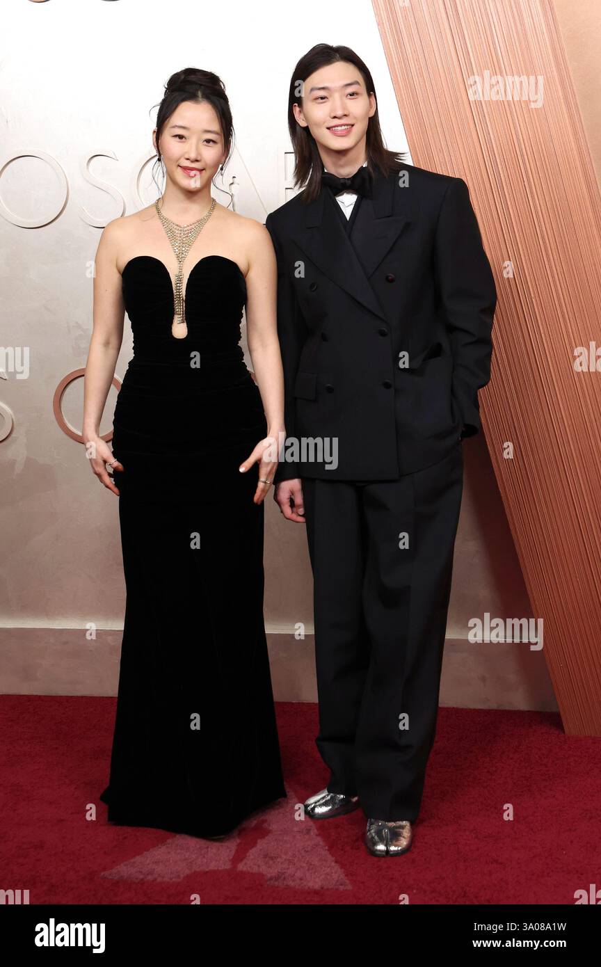 Gia Kim und Sang Heon Lee bei der Oscar Verleihung 2025 / 97th Annual Academy Awards im Dolby ...