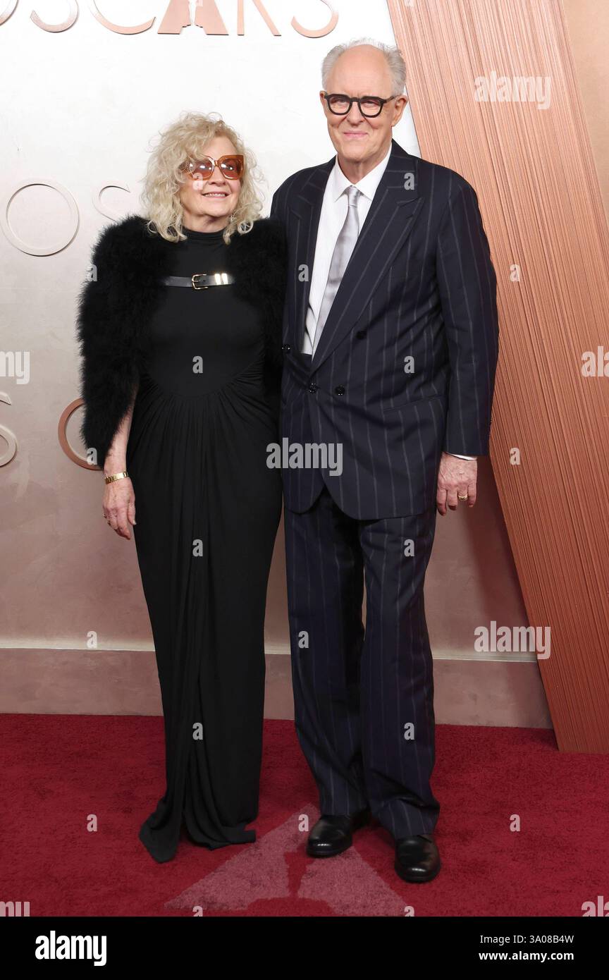 John Lithgow mit Ehefrau Mary Yeager bei der Oscar Verleihung 2025 ...