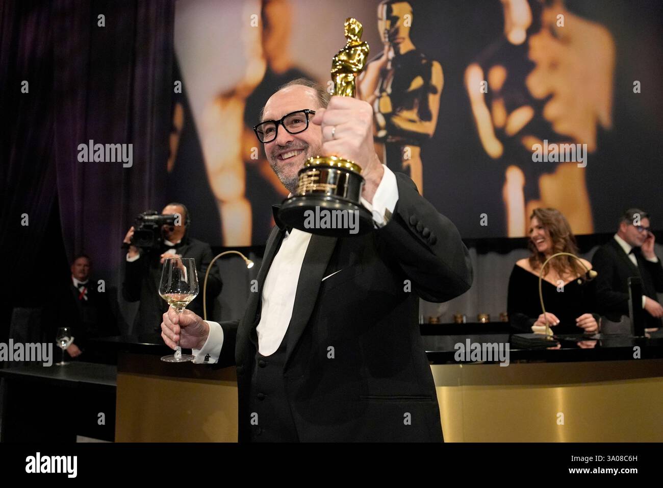 Nathan Crowley, winner of the award for best production design for ...