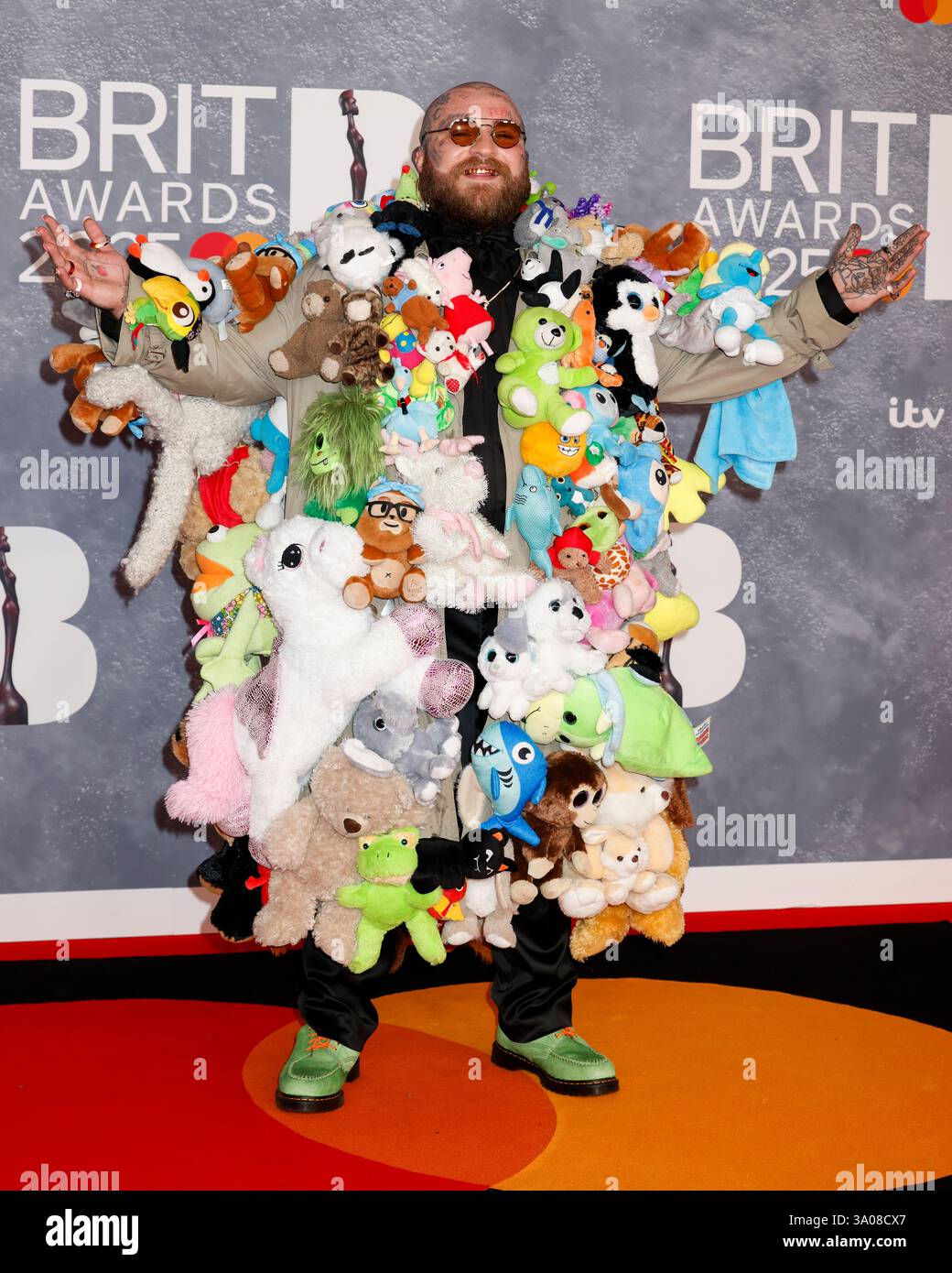 London, UK. 01st Mar, 2025. Teddy Swims attends The BRIT Awards 2025 at The O2 in Greenwich ...