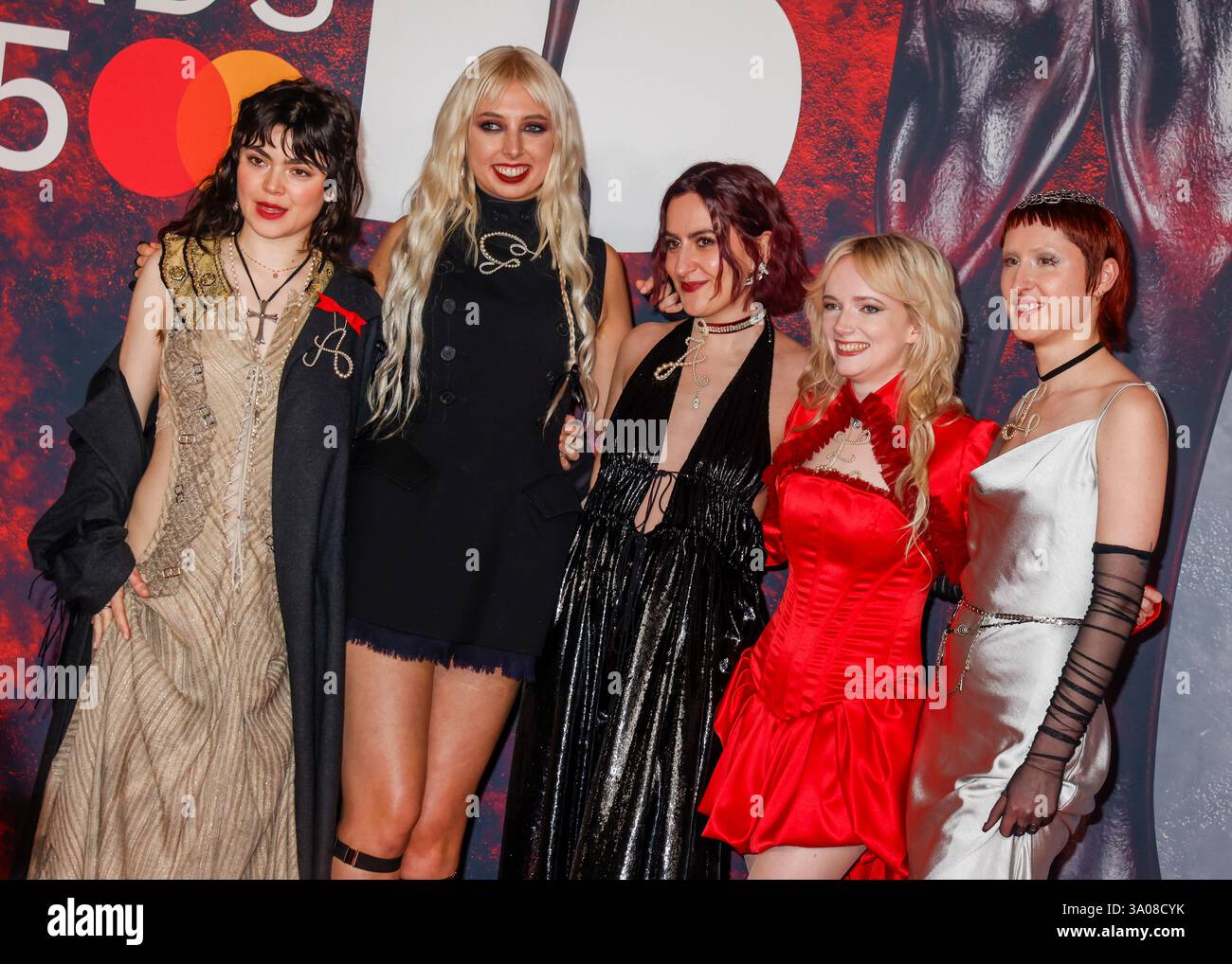 London, UK. 01st Mar, 2025. Abigail Morris, Georgia Davies, Aurora ...