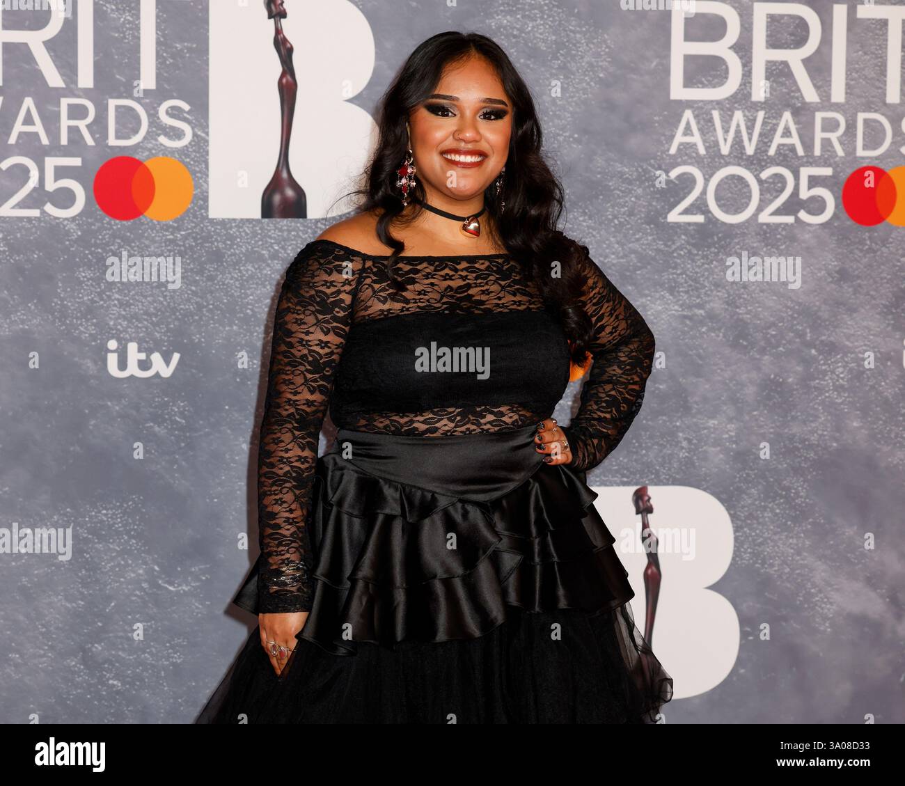 London, UK. 01st Mar, 2025. JANAYAH attends The BRIT Awards 2025 at The ...