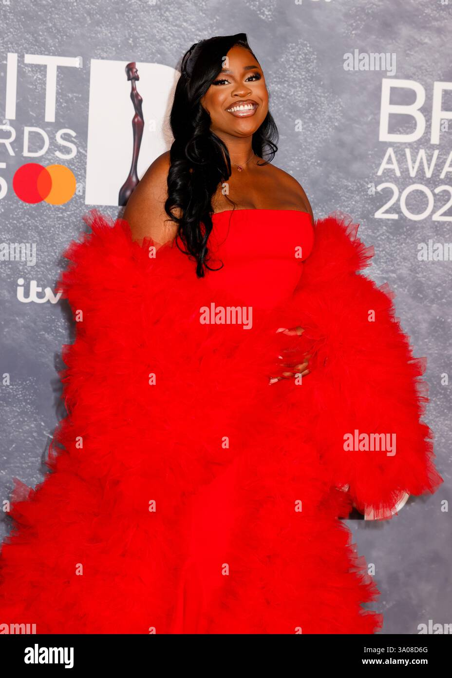 Nella Rose attends The BRIT Awards 2025 at The O2 in Greenwich, London ...