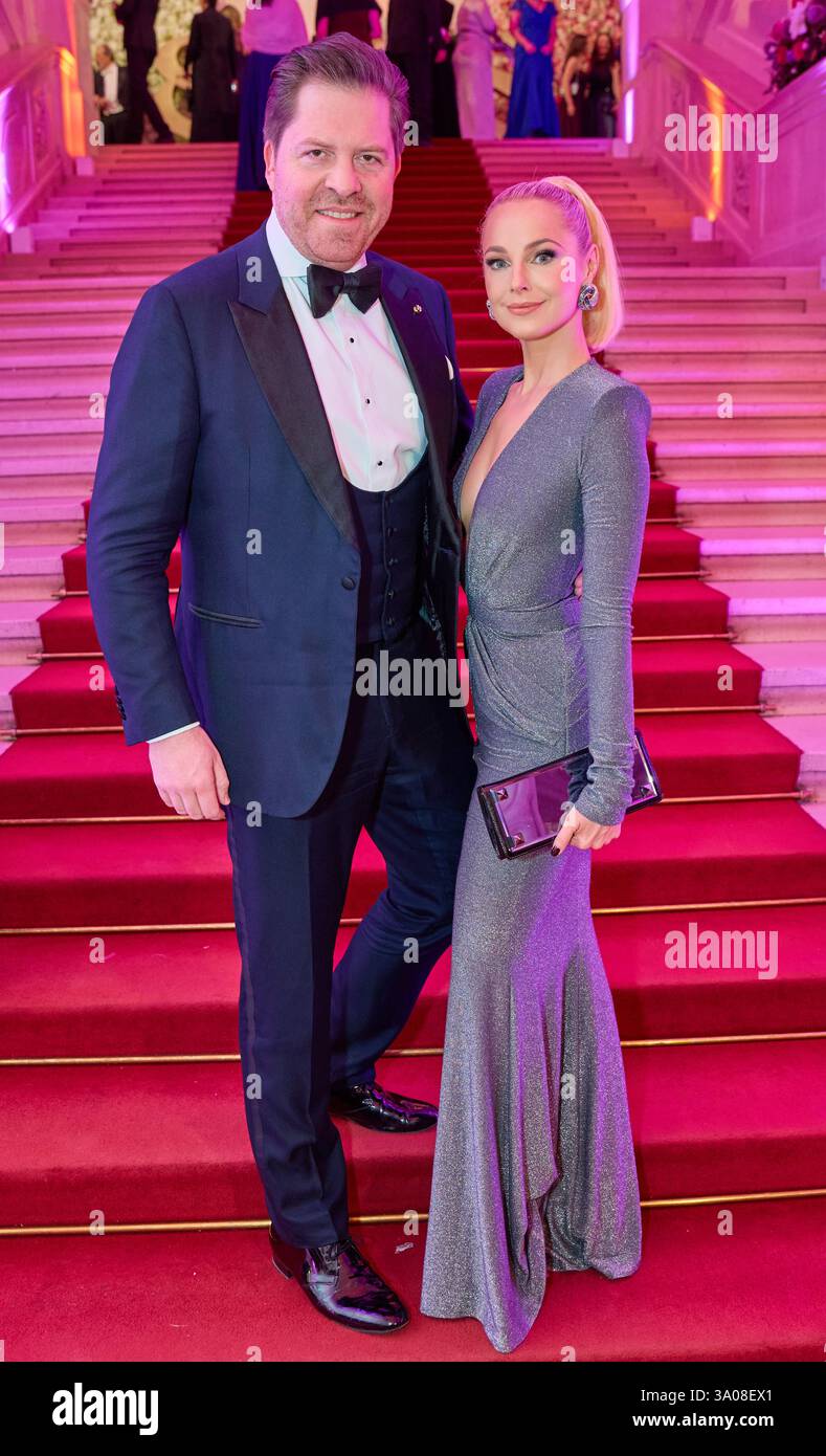 Vienna, Austria. 01st Mar, 2025. Lawyers' Ball 2025 under the motto "VERY STRAUSS!" at Hofburg ...