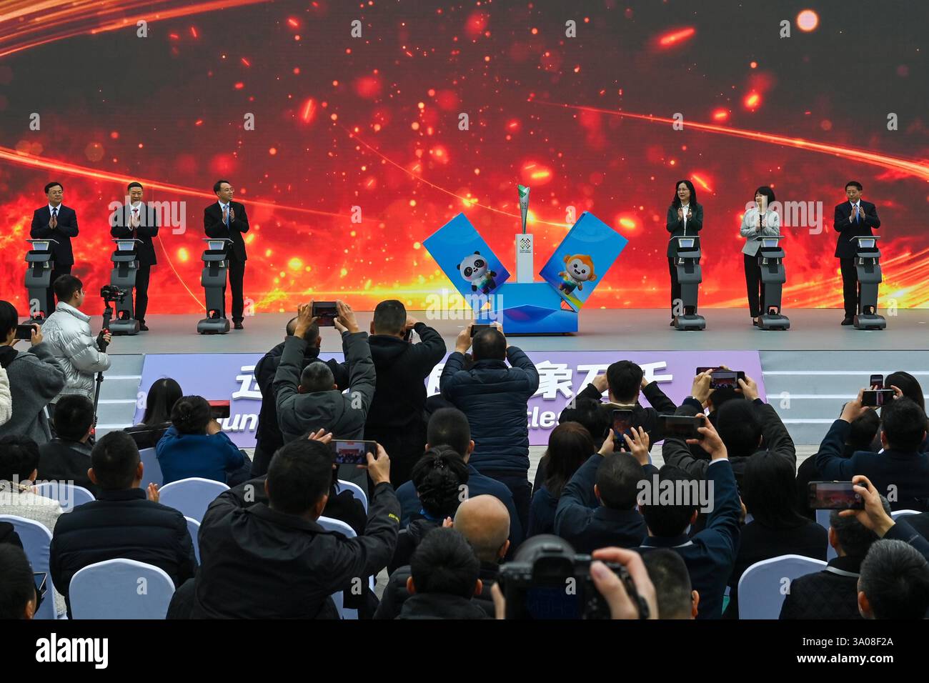 **CHINESE MAINLAND, HONG KONG, MACAU AND TAIWAN OUT** The torch named ...