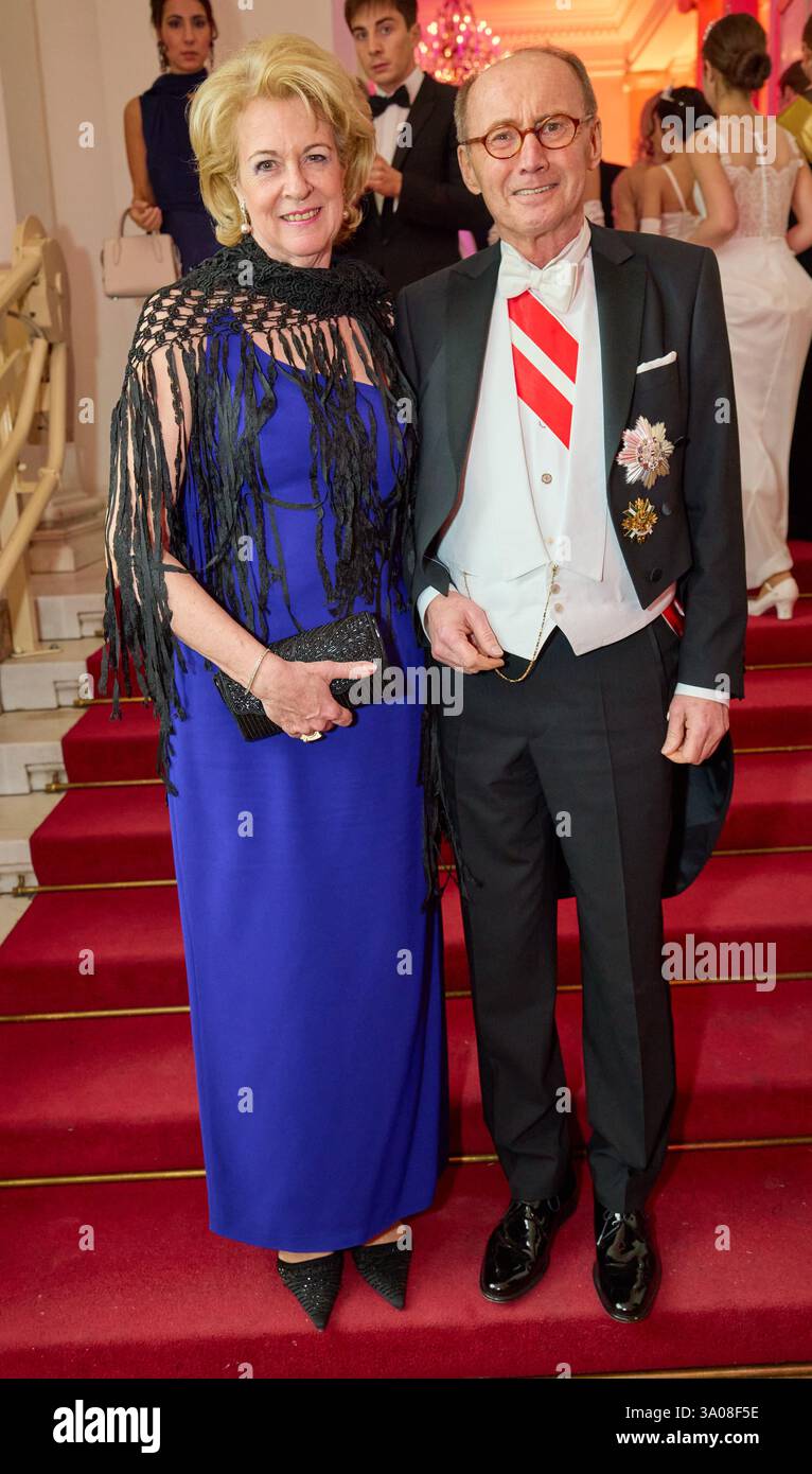 Vienna, Austria. 01st Mar, 2025. Lawyers' Ball 2025 under the motto ...