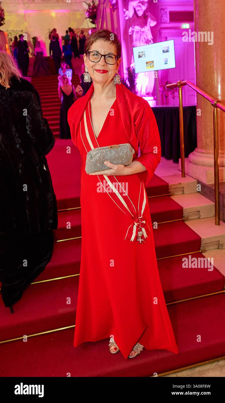 Lawyers' Ball 2025 under the motto "VERY STRAUSS!" at Hofburg in Vienna, Ausria, on 1 March 2025 ...