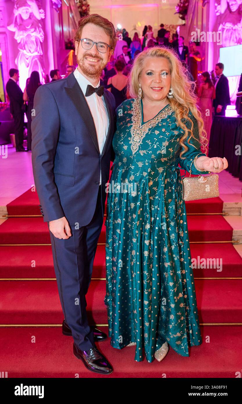 Vienna, Austria. 01st Mar, 2025. Lawyers' Ball 2025 under the motto ...