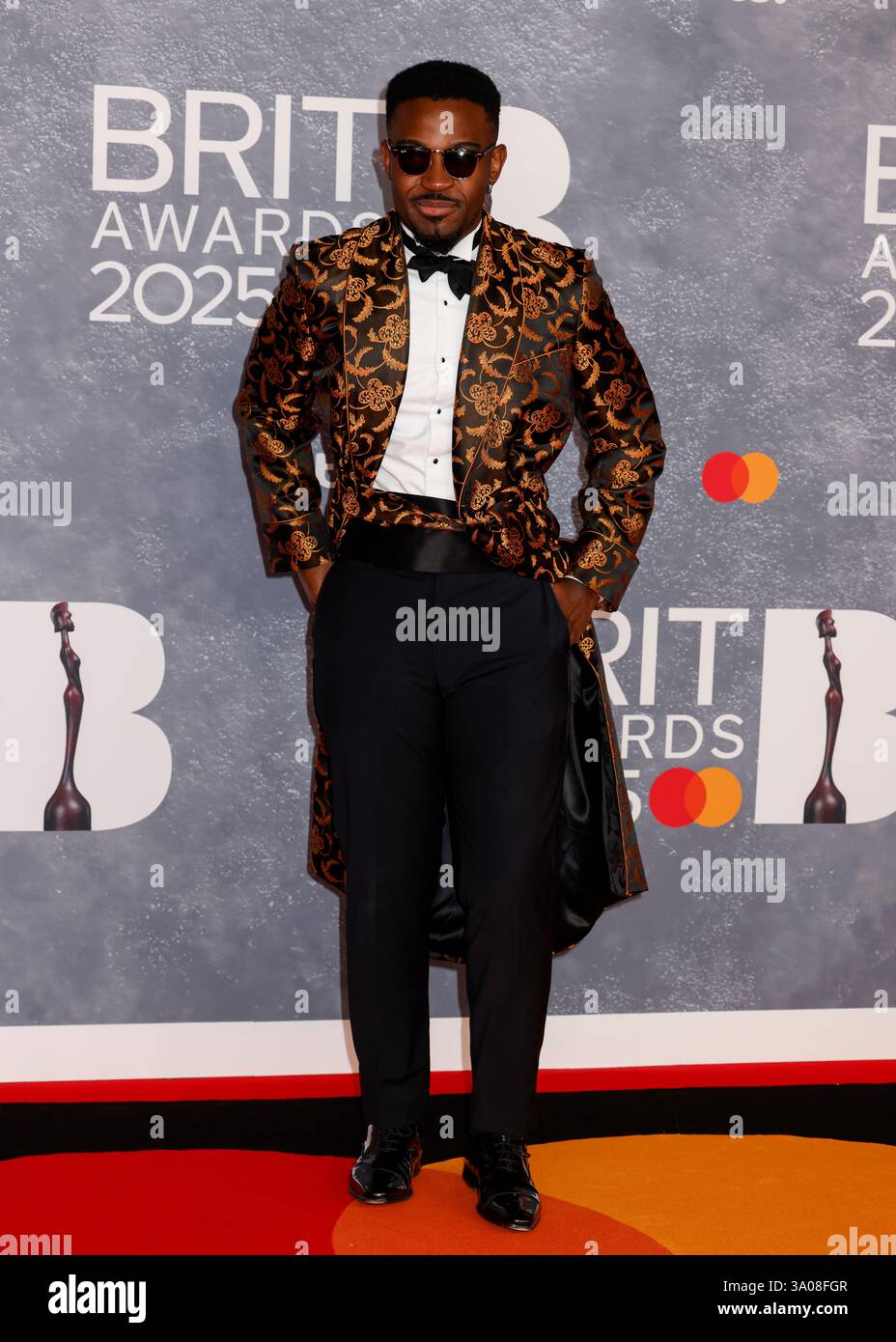 London, UK. 01st Mar, 2025. Nigel Kabvina attends The BRIT Awards 2025 ...