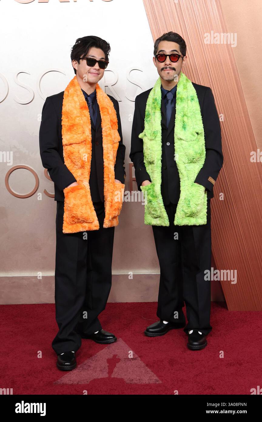 Sean Wang und Juan Carlos Rojas Cacho bei der Oscar Verleihung 2025 ...